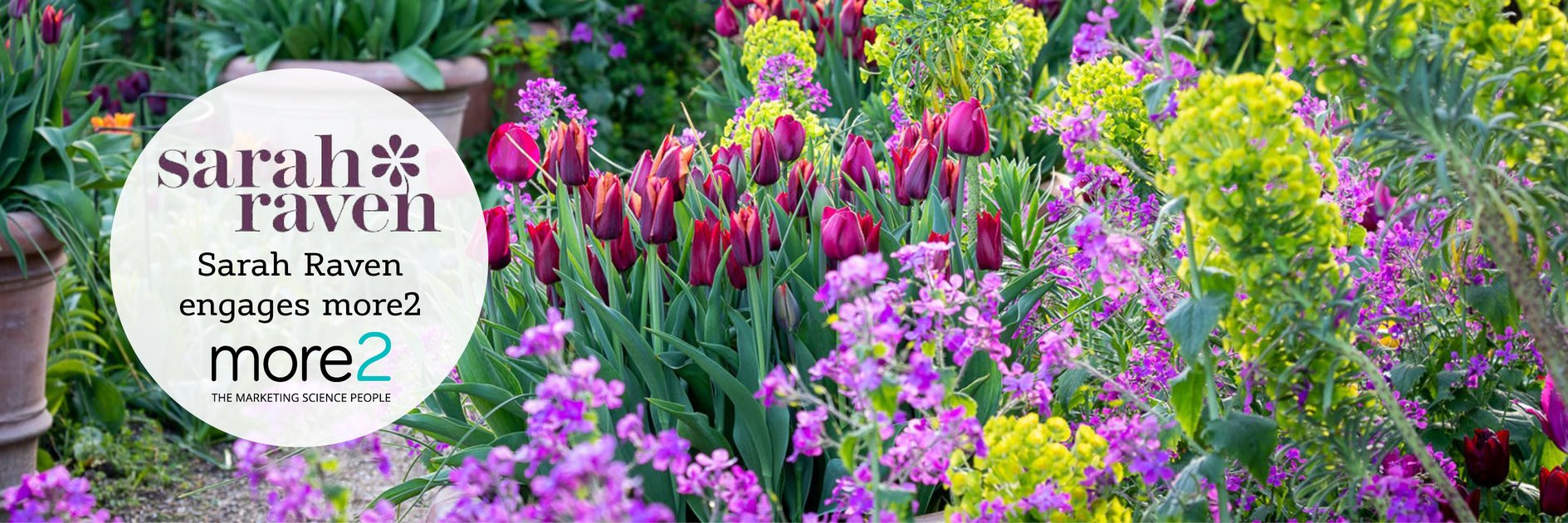 Blooming beautiful: Sarah Raven engages more2