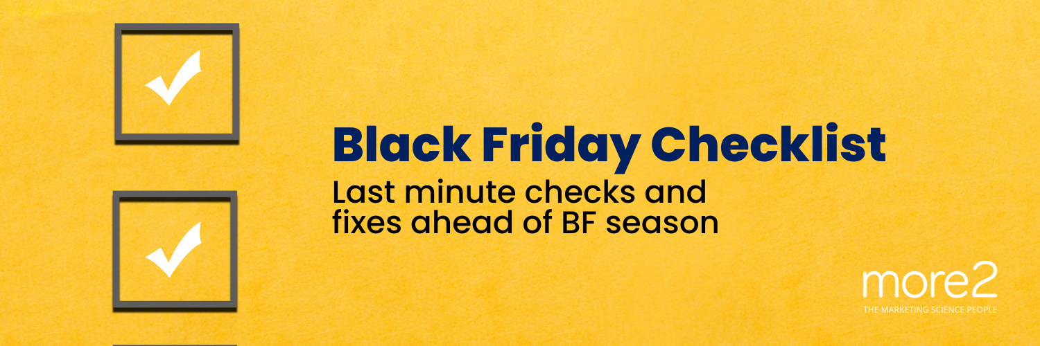 The Black Friday Checklist – 9 quick fix tips to help you make the most ...